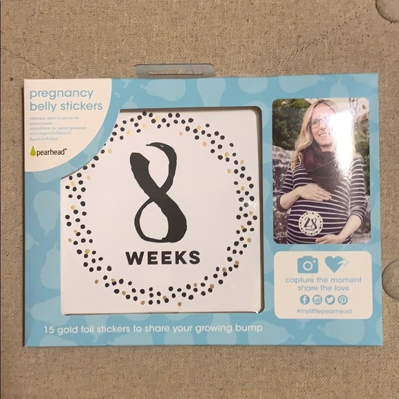 Pearhead | Other | Pregnancy Belly Stickers | Poshmark